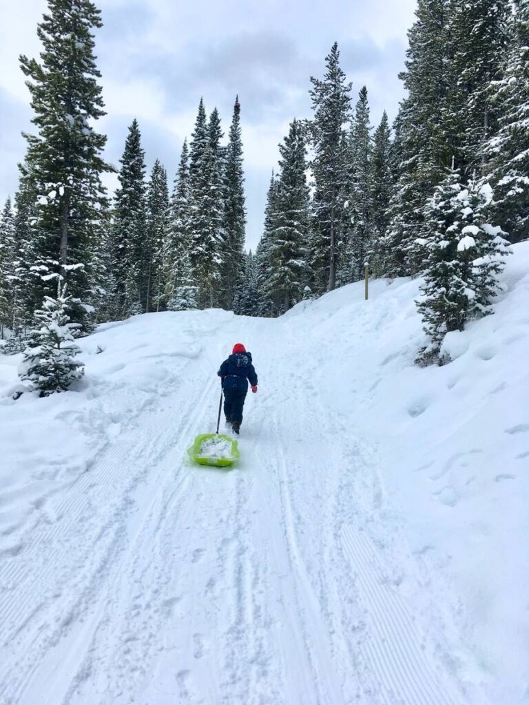 Top Spots For Snow Tubing And Sledding in Bozeman